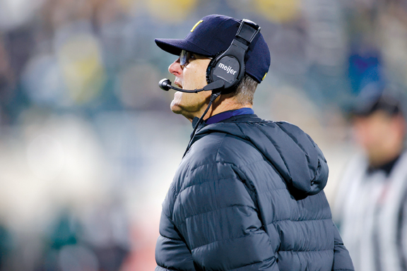 Head Coach Jim Harbaugh Leans On ‘ted Lasso For Michigan Wolverines 6629